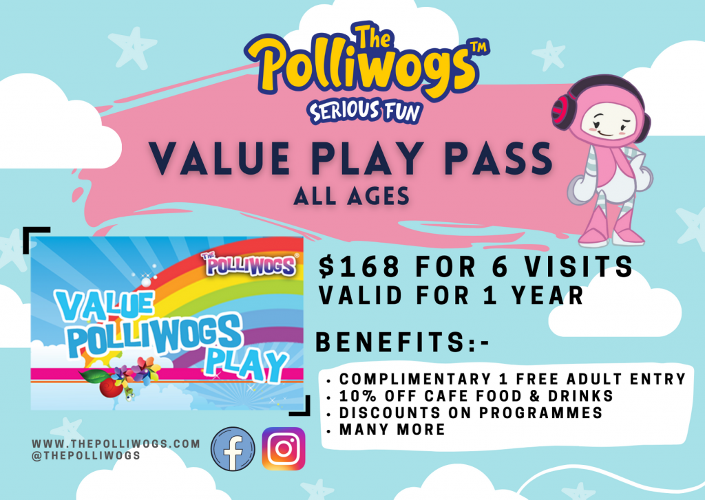 VPP Selection - The Polliwogs: Kids Indoor Playgrounds in Singapore