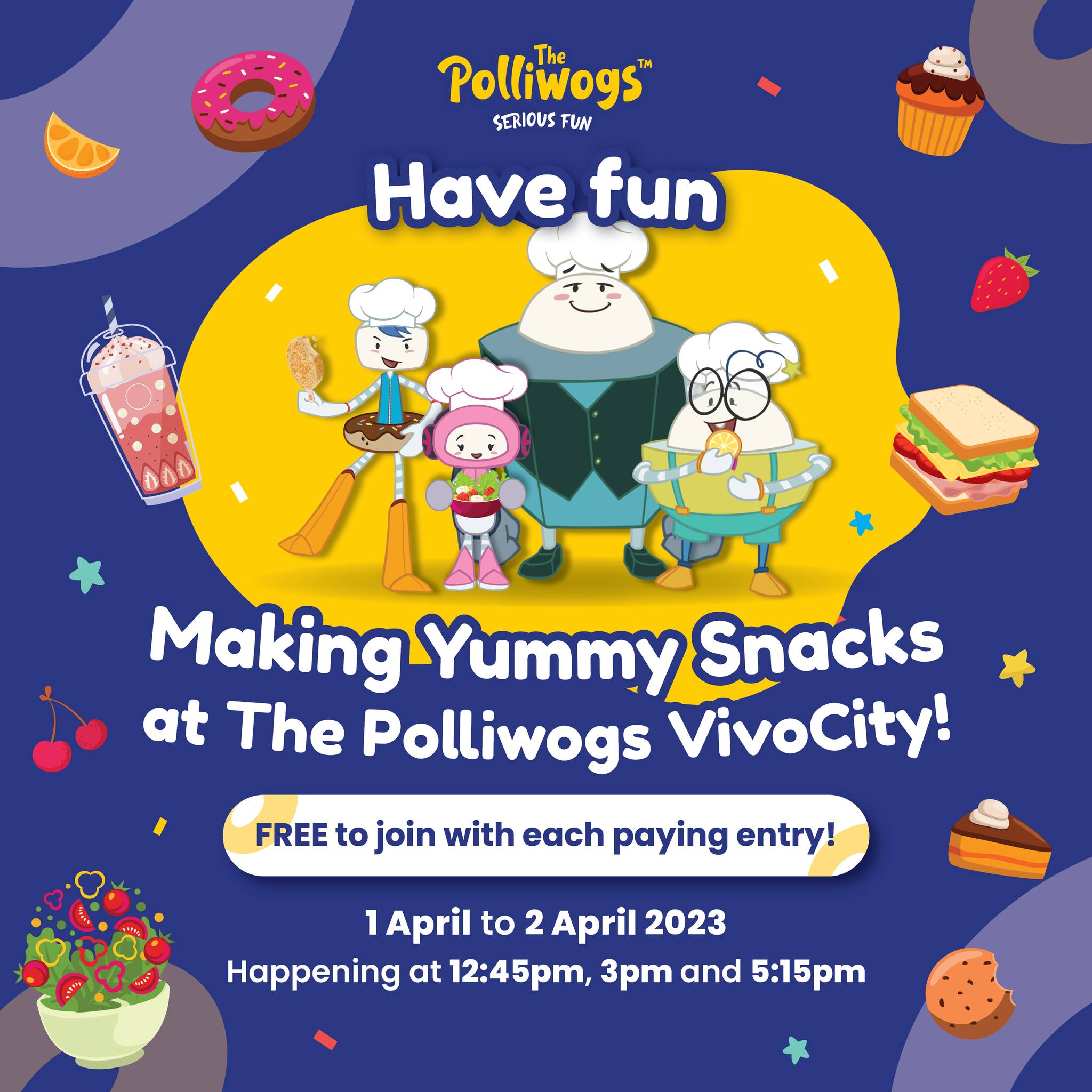 Activities - The Polliwogs: Kids Indoor Playgrounds in Singapore