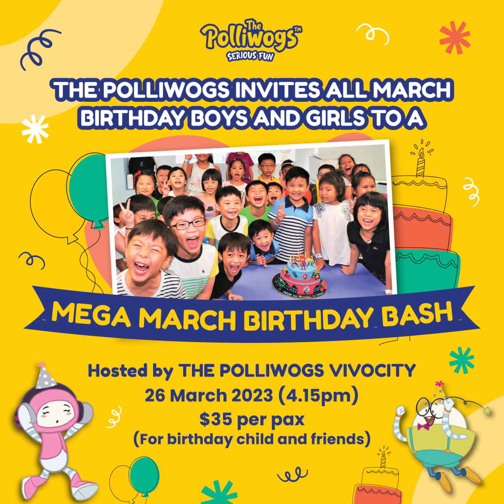 Past Months - The Polliwogs: Kids Indoor Playgrounds in Singapore