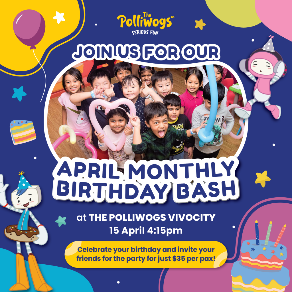 Past Months - The Polliwogs: Kids Indoor Playgrounds in Singapore