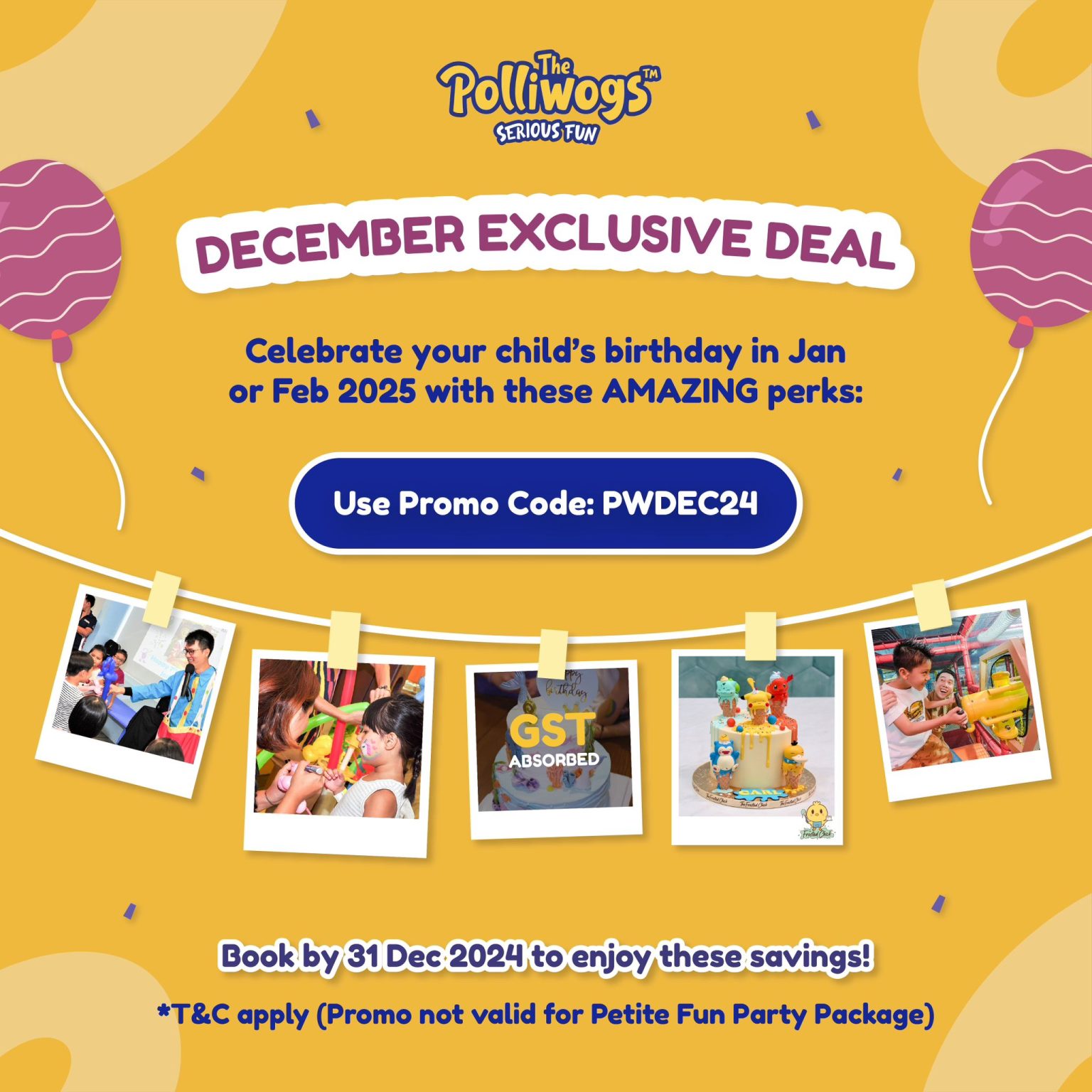 Current Month - The Polliwogs: Kids Indoor Playgrounds in Singapore